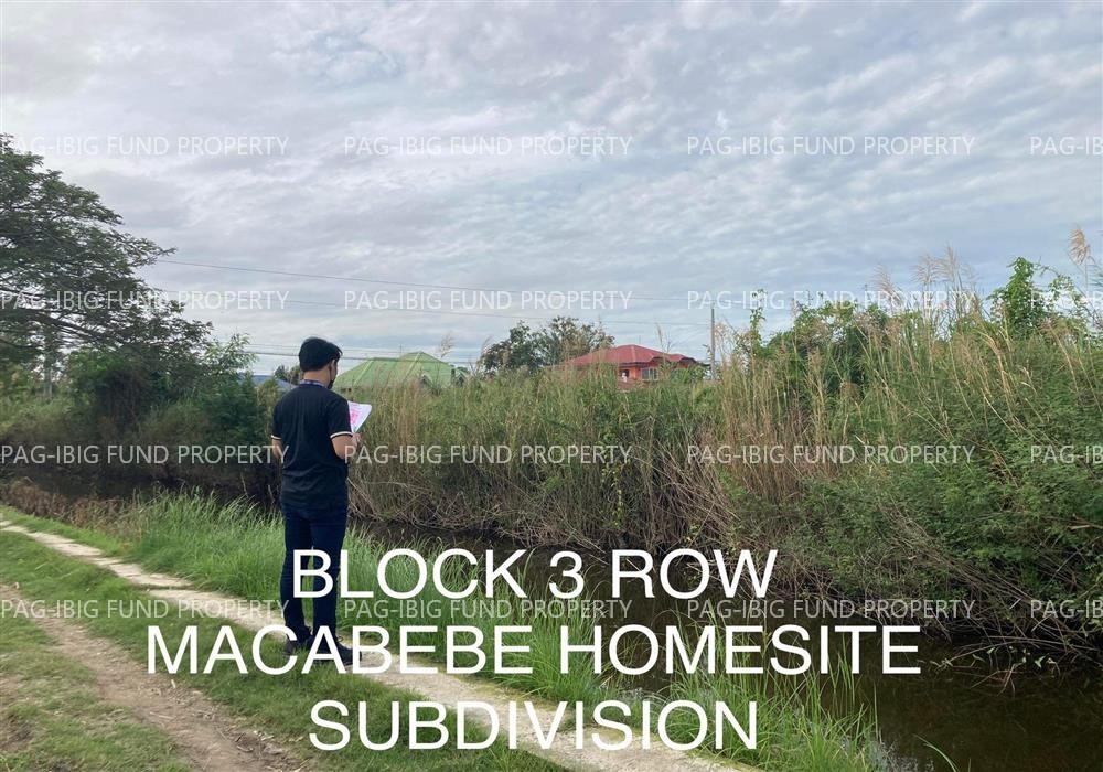 PAG-IBIG Foreclosed Lot Only - Lot 22 Blk. 3 Macabebe Homesite ...