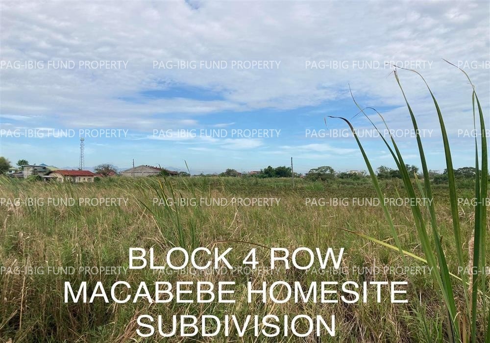 PAG-IBIG Foreclosed Lot Only - Lot 23 Blk. 4 Macabebe Homesite ...