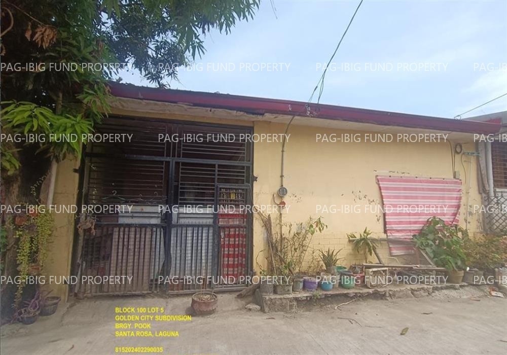 PAG-IBIG Foreclosed Double Attached - Lot 5 Blk. 100 Golden City-Sta ...
