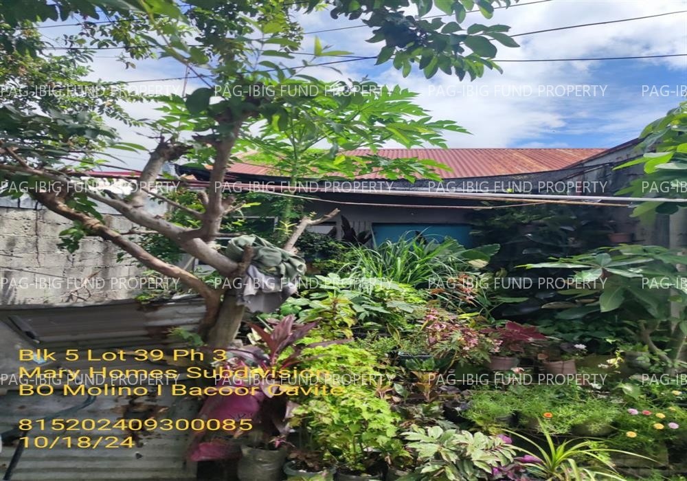 PAG-IBIG Foreclosed Row House - Lot 39 Blk. 5 Phase 3 Mary Homes ...